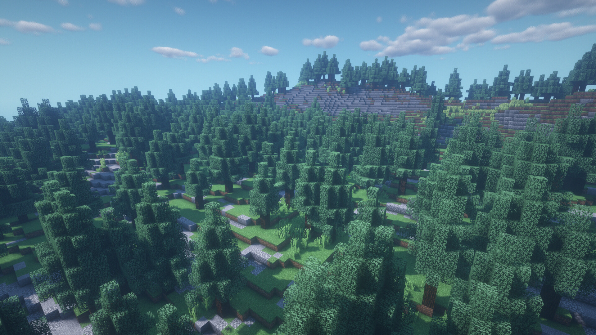 Fir Forest 1.12x (not a survival map) Minecraft Map
