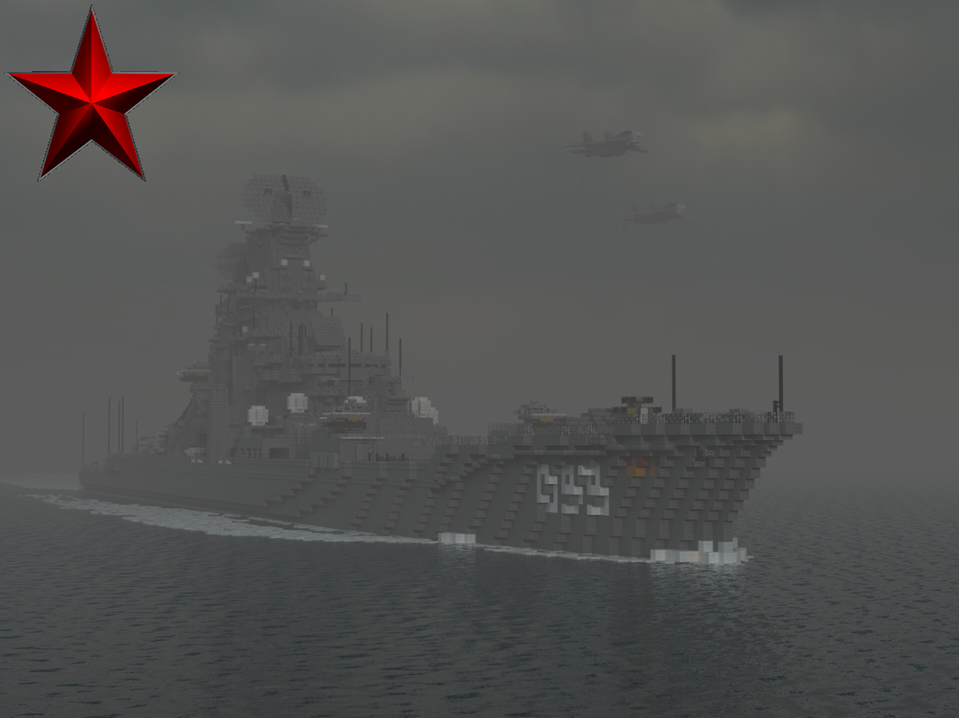 Battlecruiser Kirov [Project 1144 Orlan] Minecraft Map