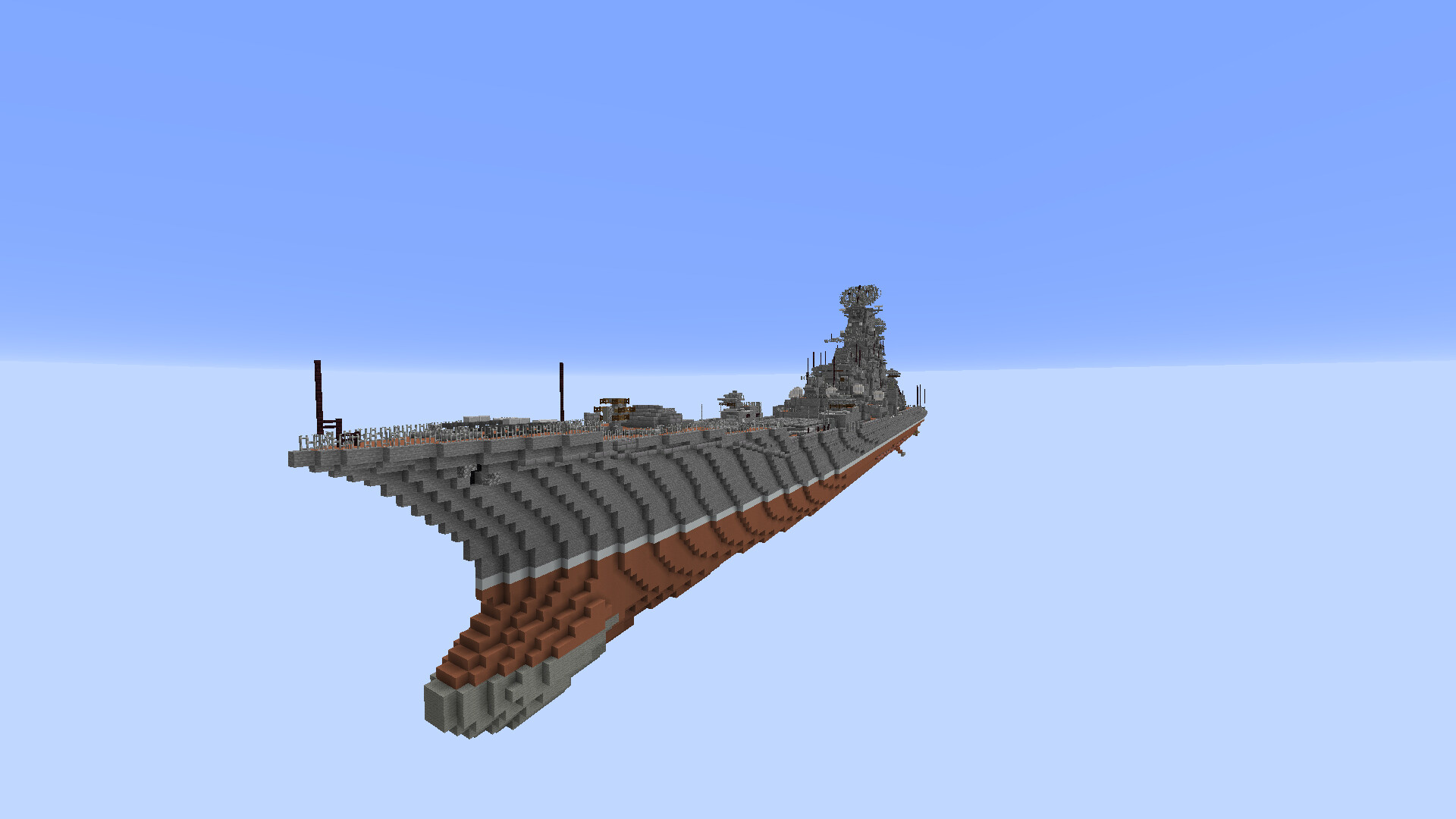 Battlecruiser Kirov [Project 1144 Orlan] Minecraft Map