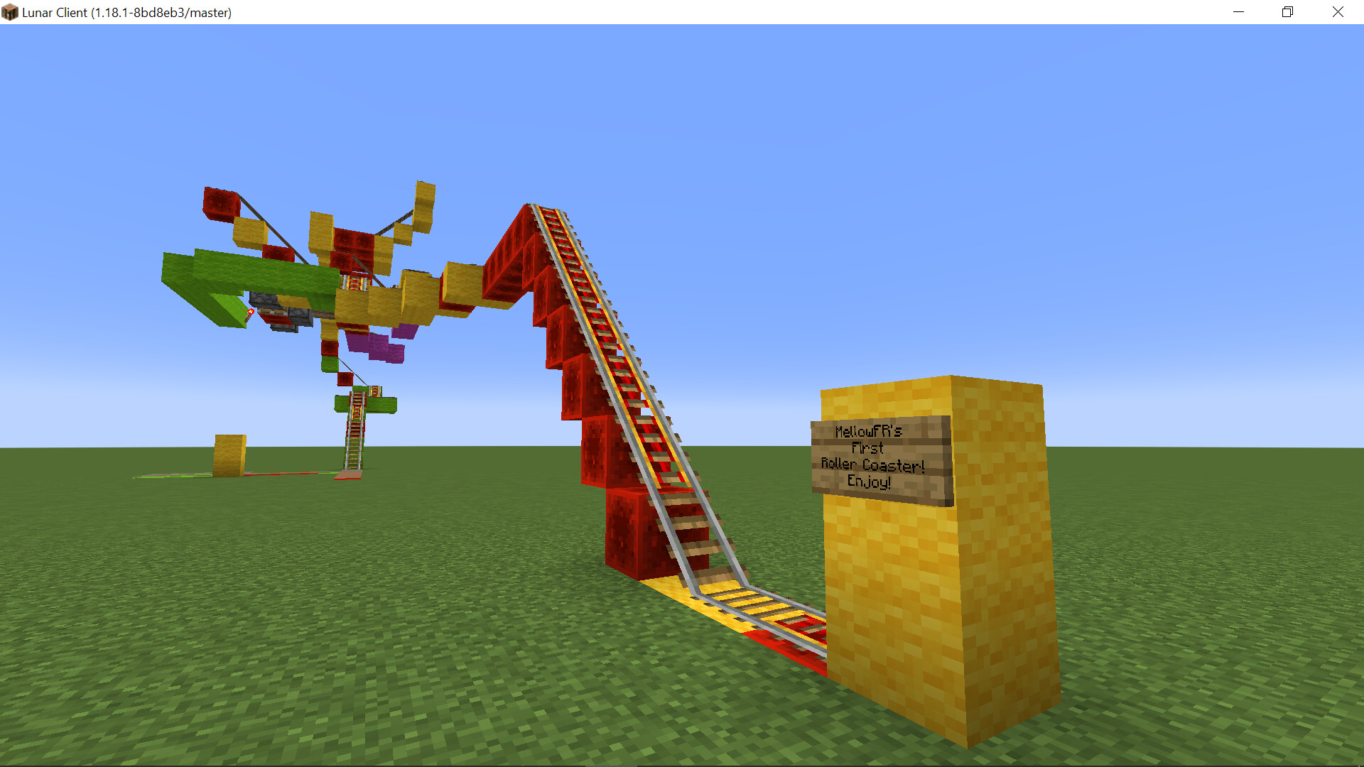 Roller Coaster [Story] vBeta0.2 Minecraft Map