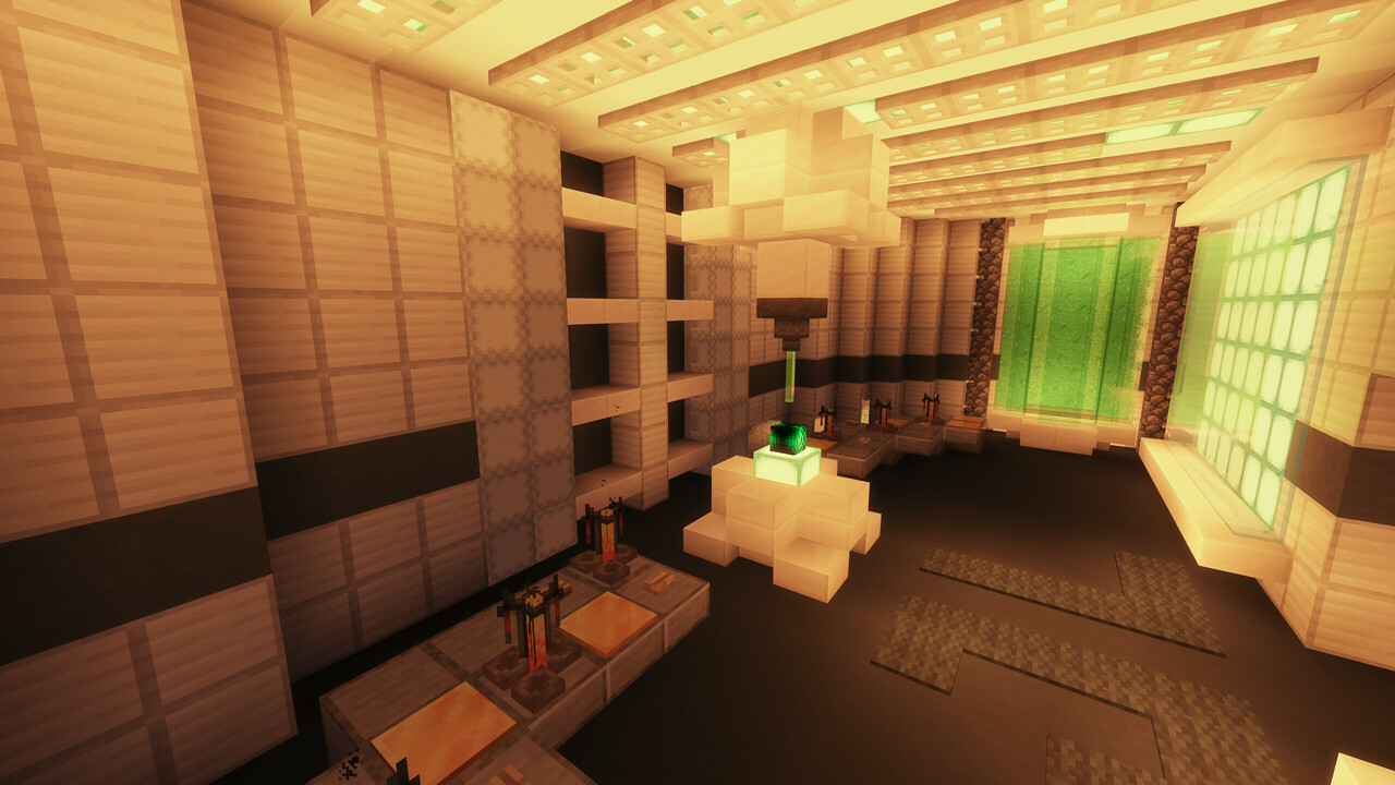 Justice League Moon Base - DC Comics Minecraft Map