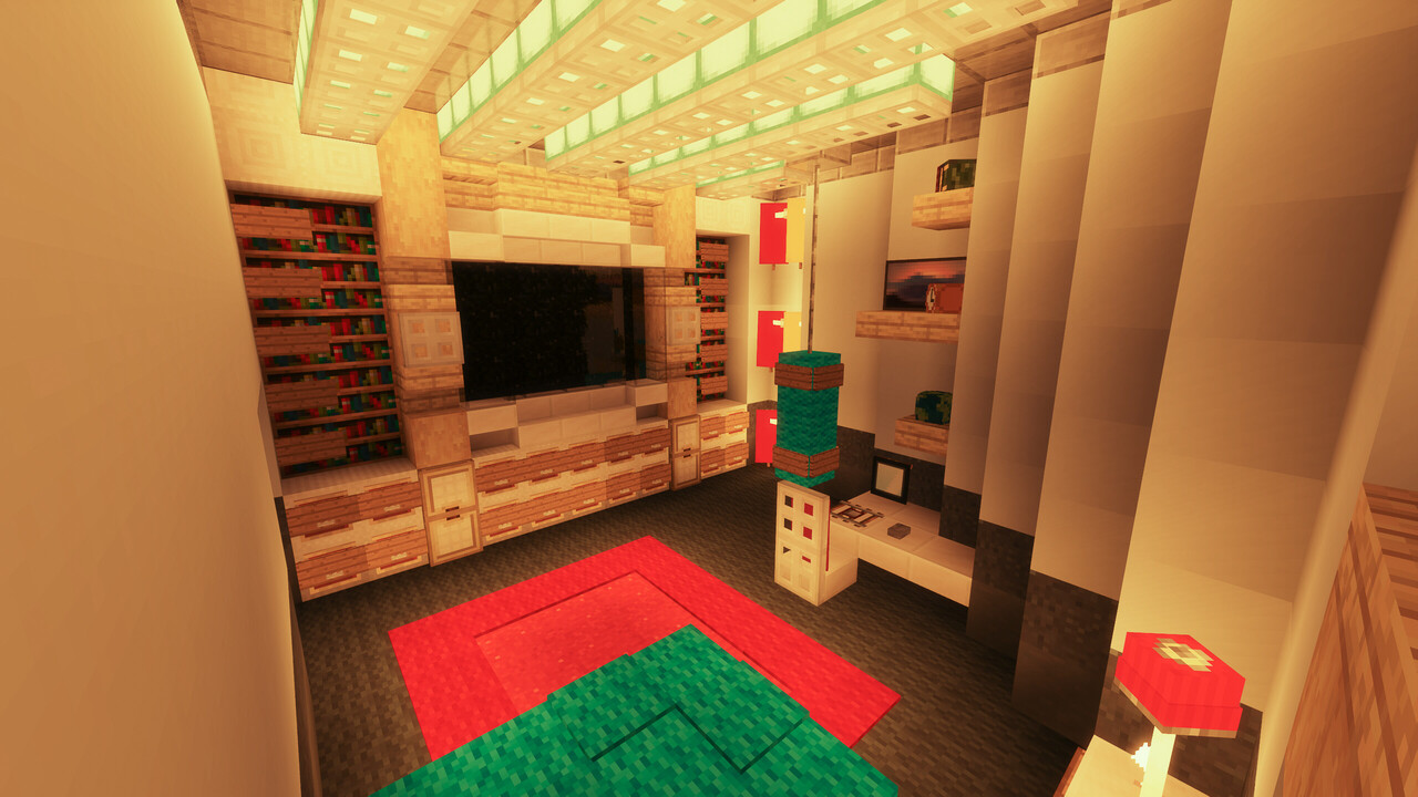 Justice League Moon Base - DC Comics Minecraft Map