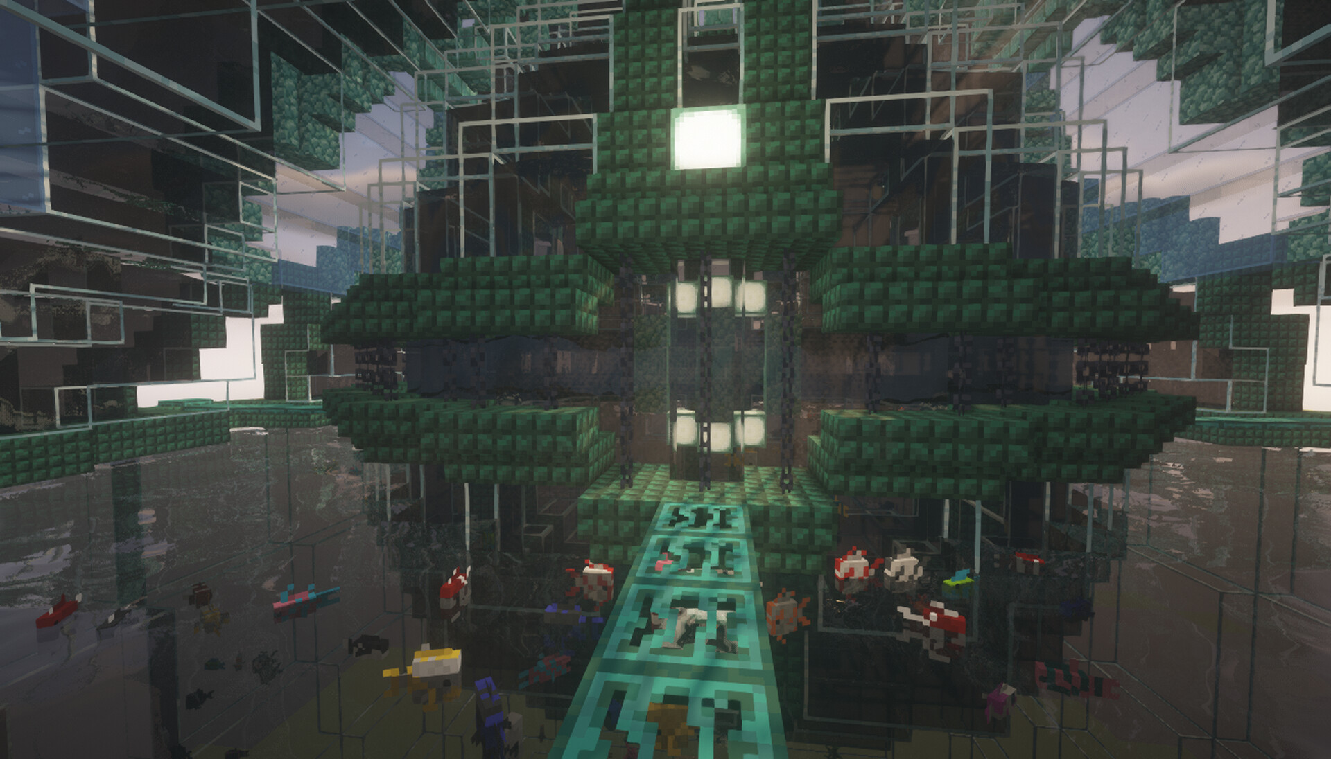 Aquarium / Tropical Fish Shop - [Atlantis Theme] Minecraft Map