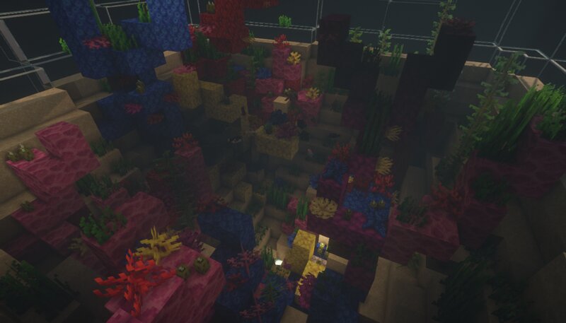 Aquarium / Tropical Fish Shop - [Atlantis Theme] Minecraft Map