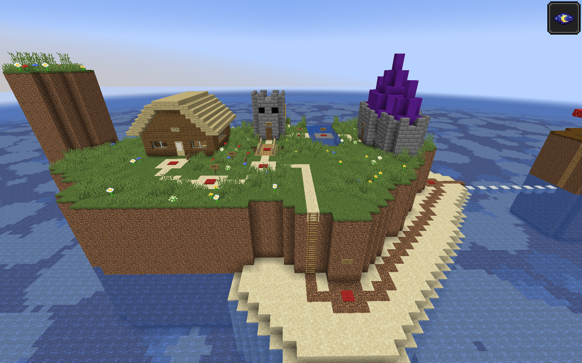 A Custom Mario World Map in Minecraft [1.17.1] Minecraft Map