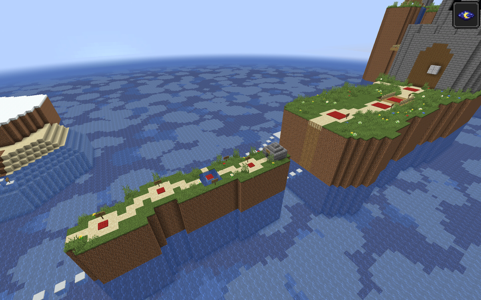 A Custom Mario World Map in Minecraft [1.17.1] Minecraft Map