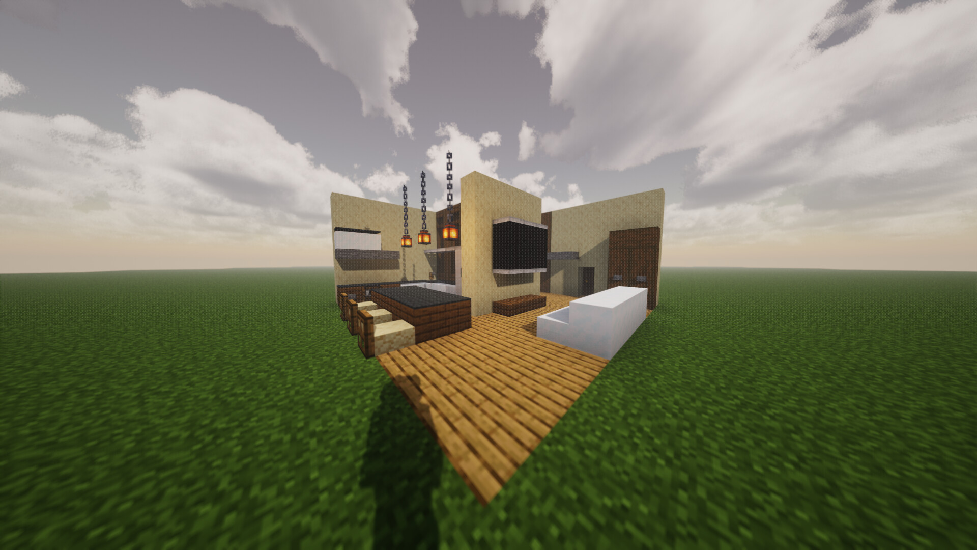 🔴 Modern Interior Of The Flat 🔴 Minecraft Map