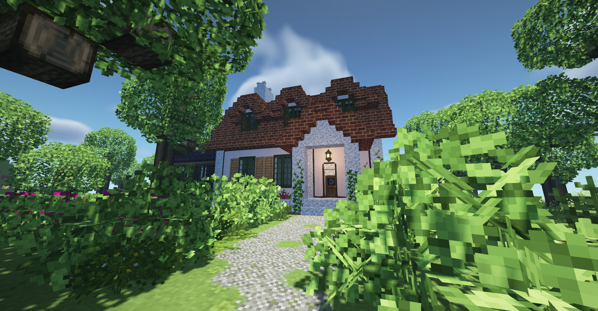 Pleasant Unfurnished Houses Minecraft Map