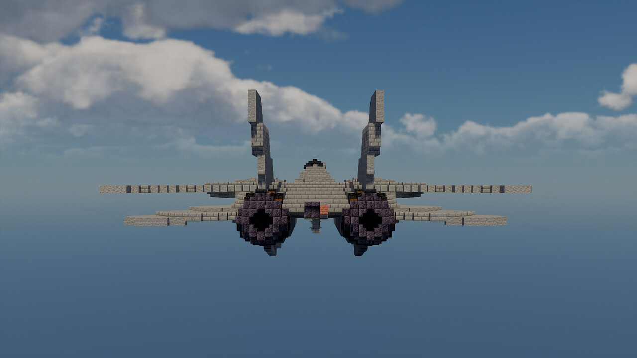 F-14 Tomcat (5:1 Scale) Minecraft Map