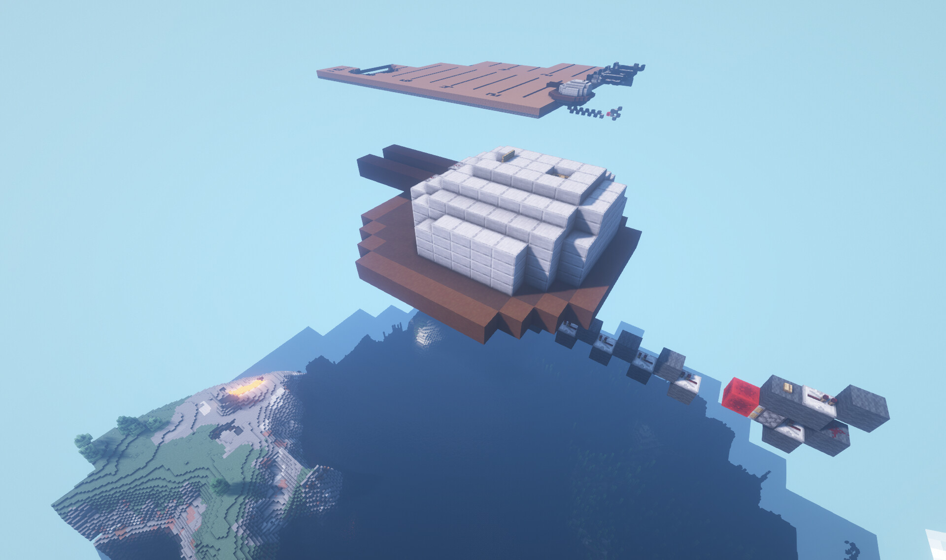 HST - Adjustable arc super-heavy TNT Cannon Turret Minecraft Map