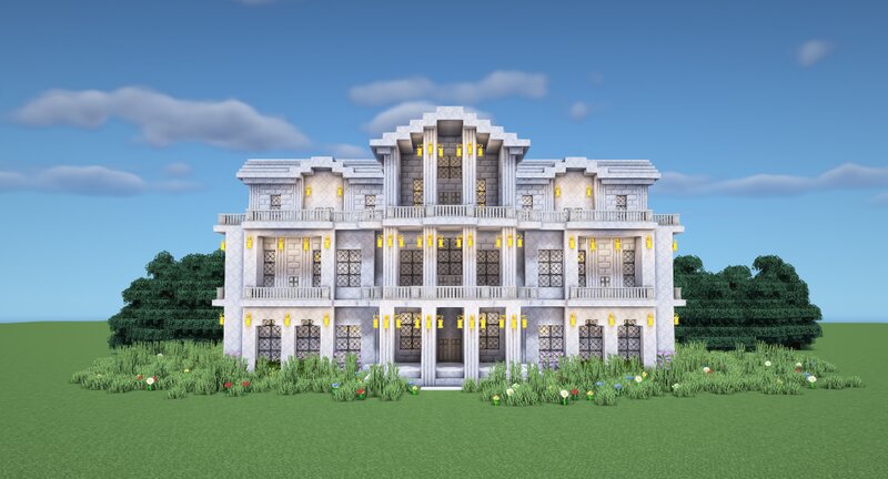 Marble Mansion Minecraft Map
