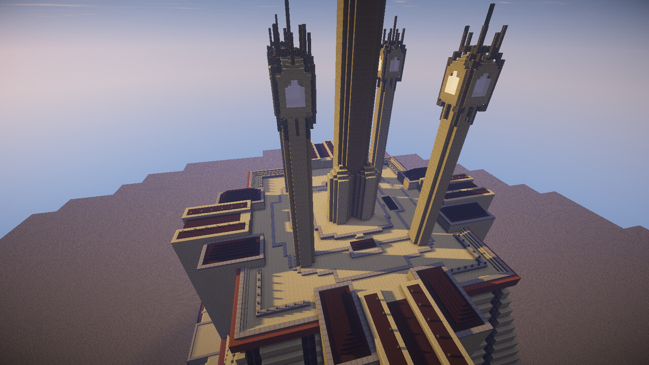 Star Wars Jedi Temple Minecraft Map