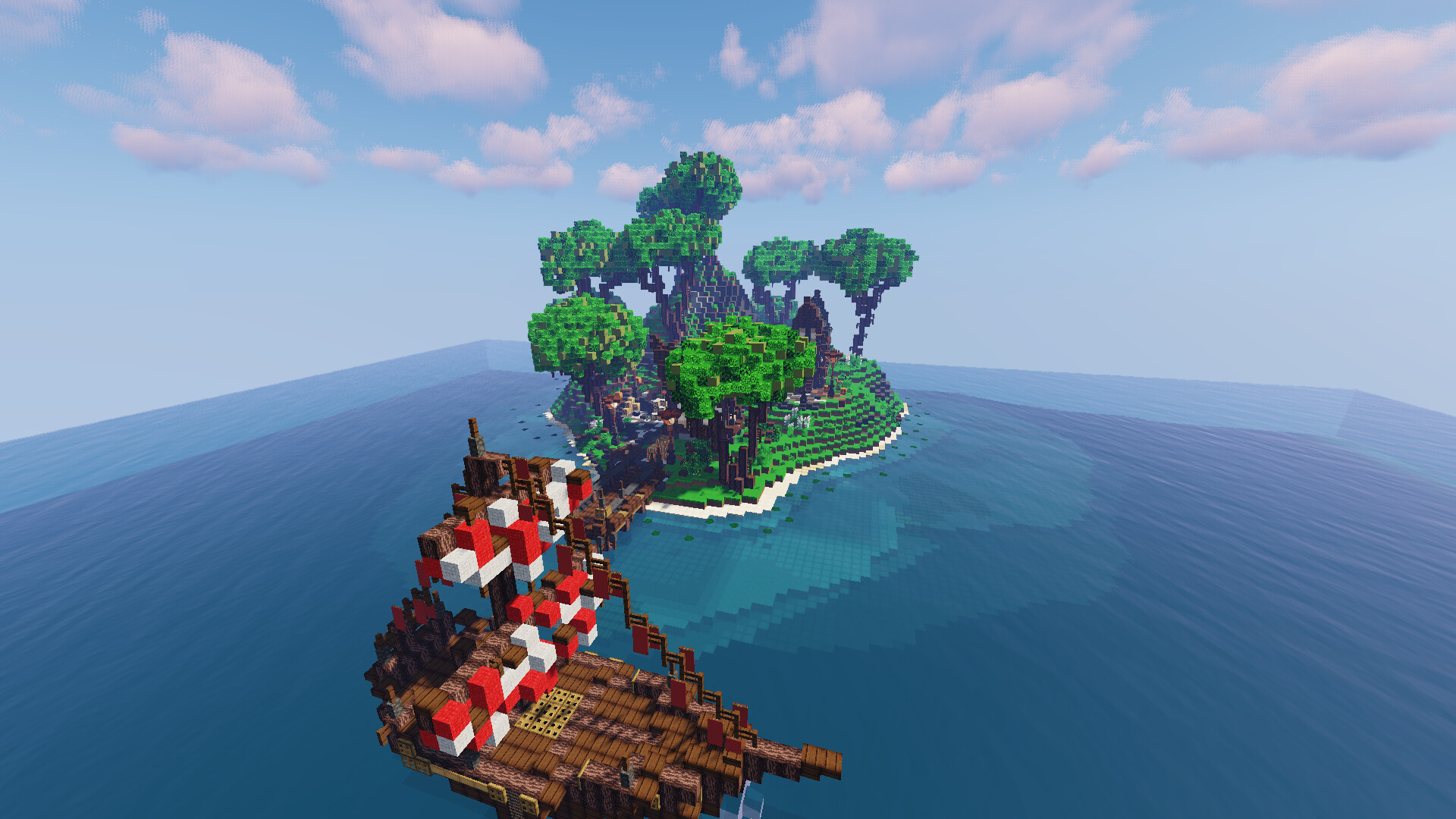 Island Waiting Lobby - 1.8.9 Minecraft Map