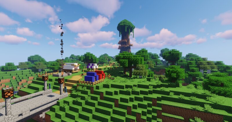 The Middle Map (1 year survial map) Minecraft Map