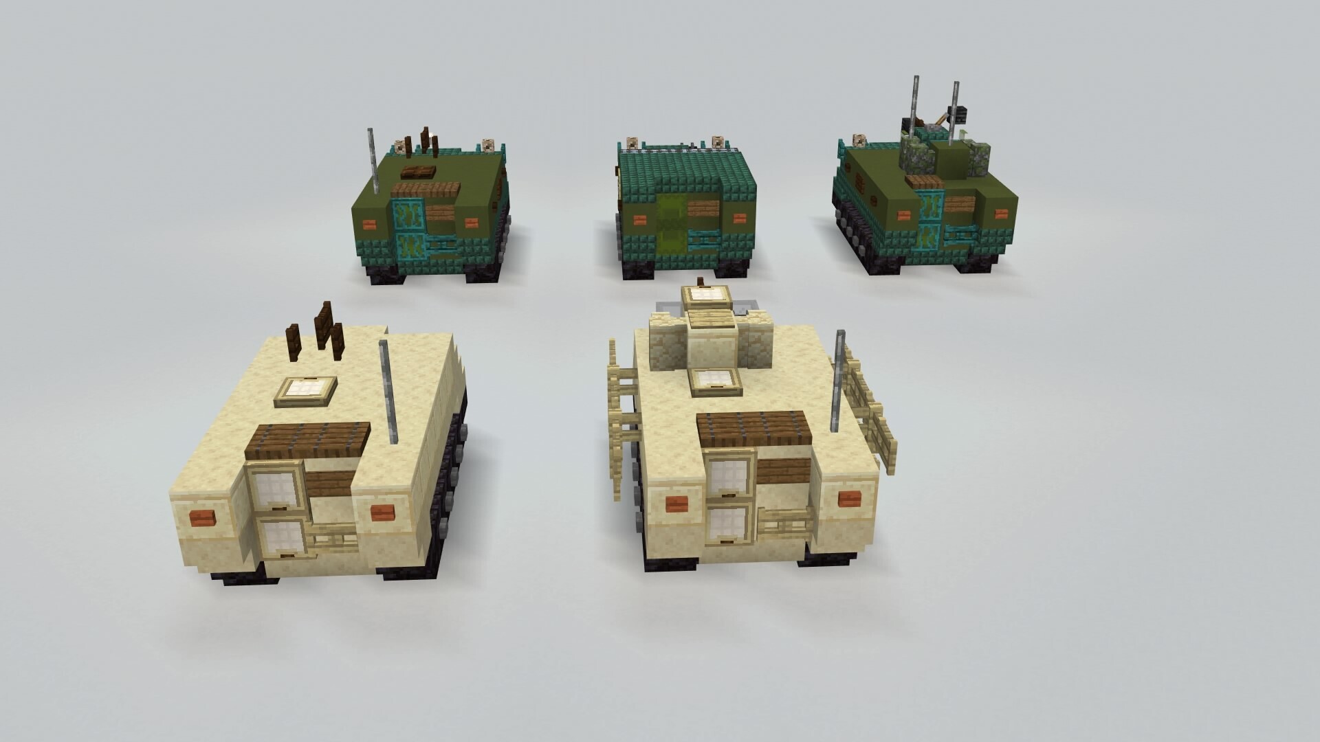 M113 Apc 1.5:1 Minecraft Map