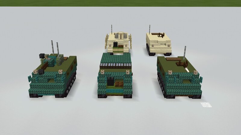 M113 Apc 1.5:1 Minecraft Map