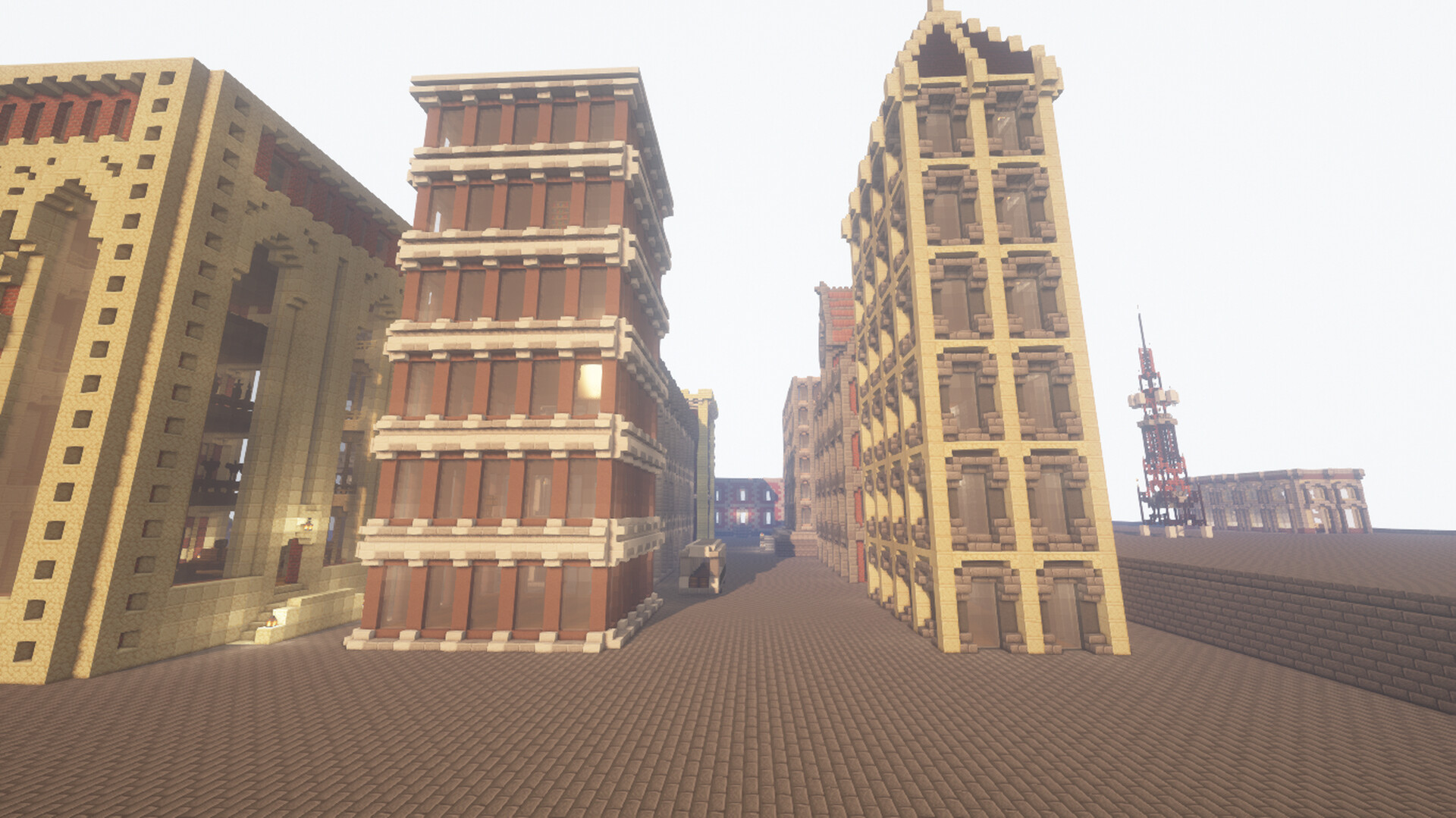 The Repaired City Minecraft Map