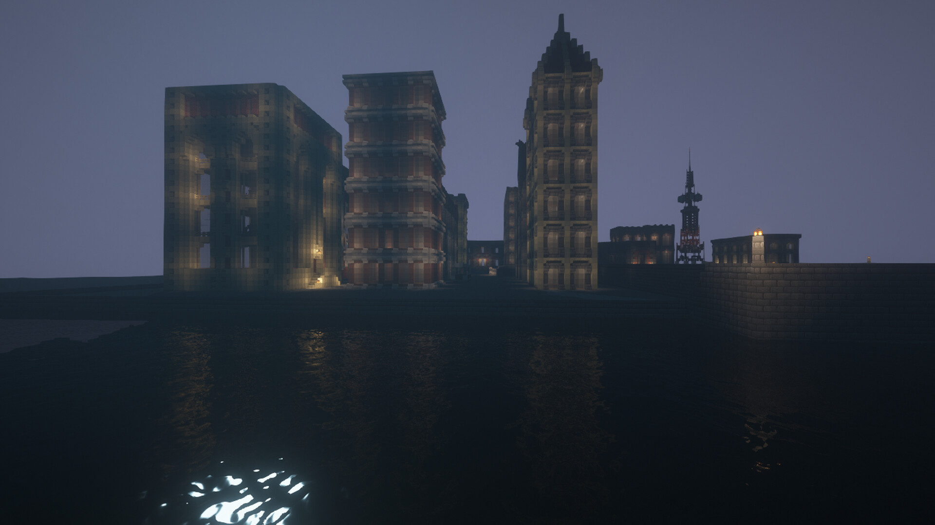 The Repaired City Minecraft Map