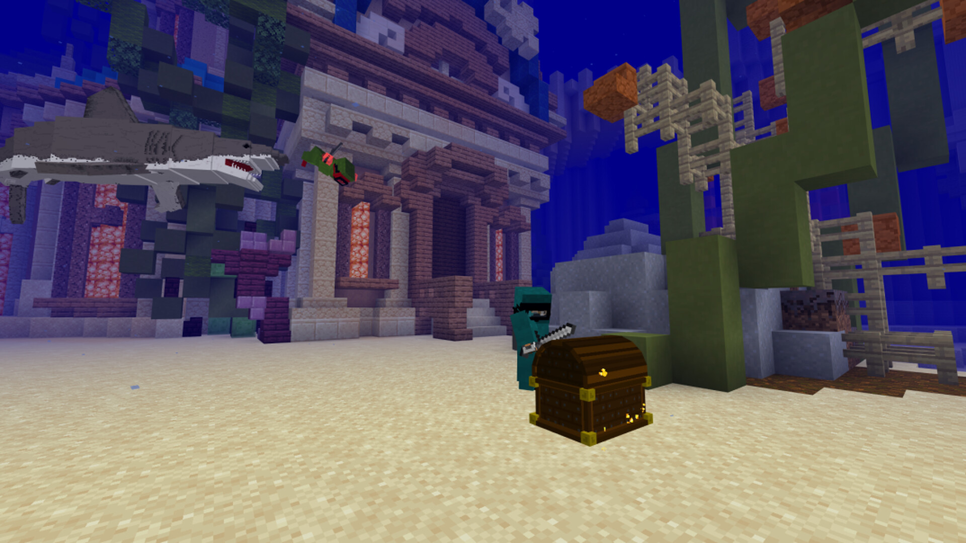 Atlantis Treasure Wars Minecraft Map