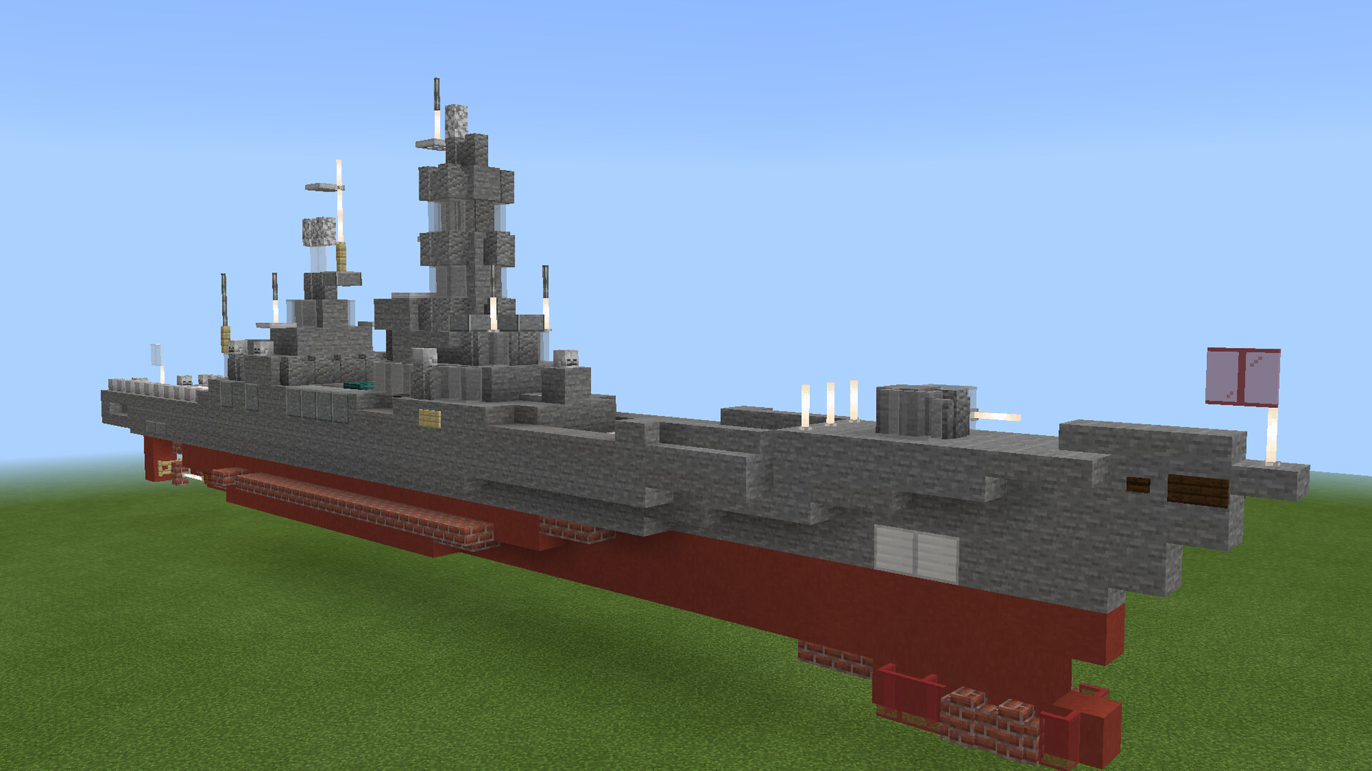 1:5 scale Project 23560 Lider Class Minecraft Map