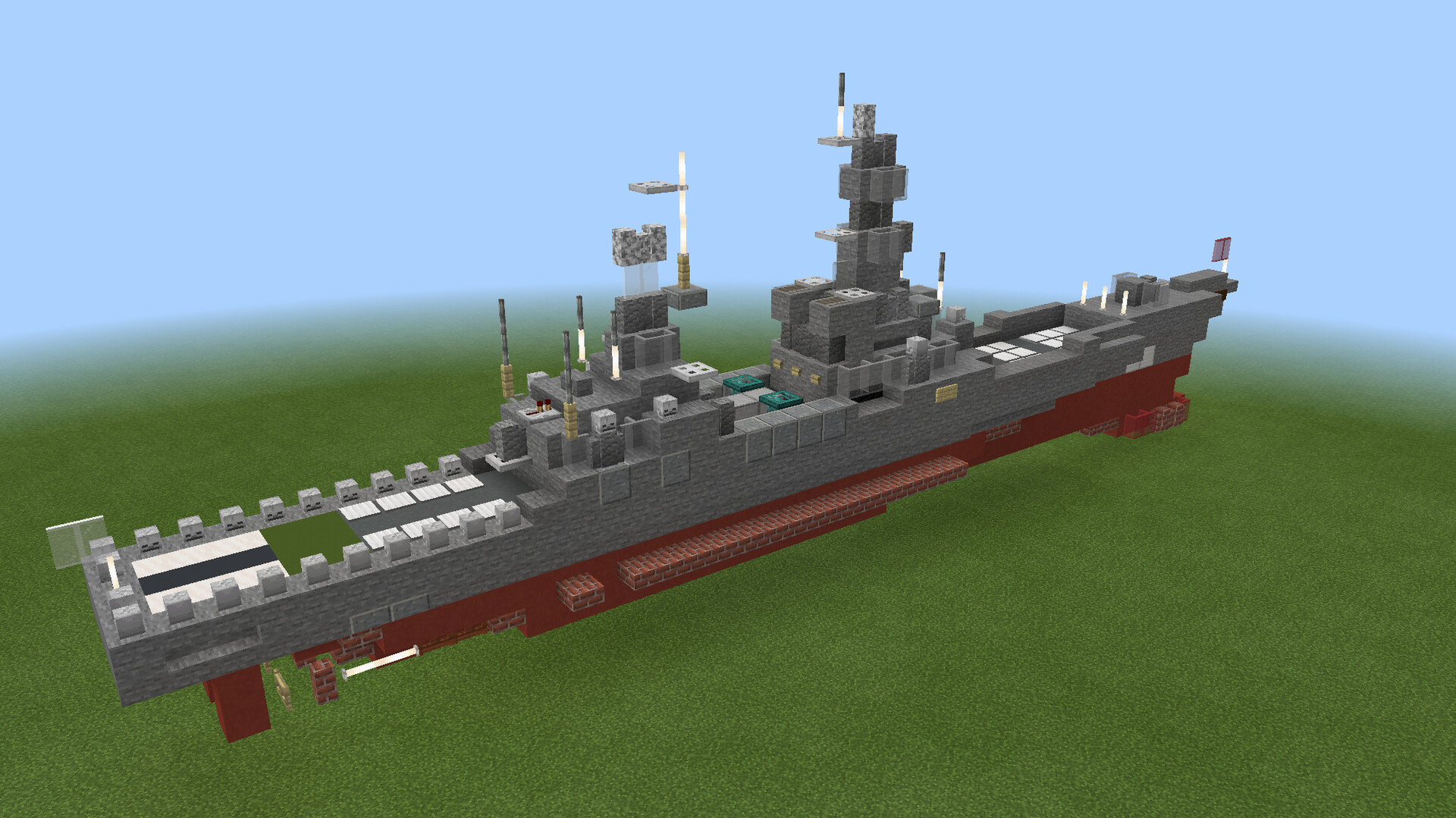 1:5 scale Project 23560 Lider Class Minecraft Map