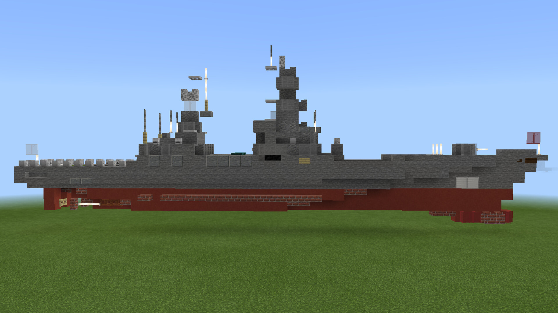 1:5 scale Project 23560 Lider Class Minecraft Map