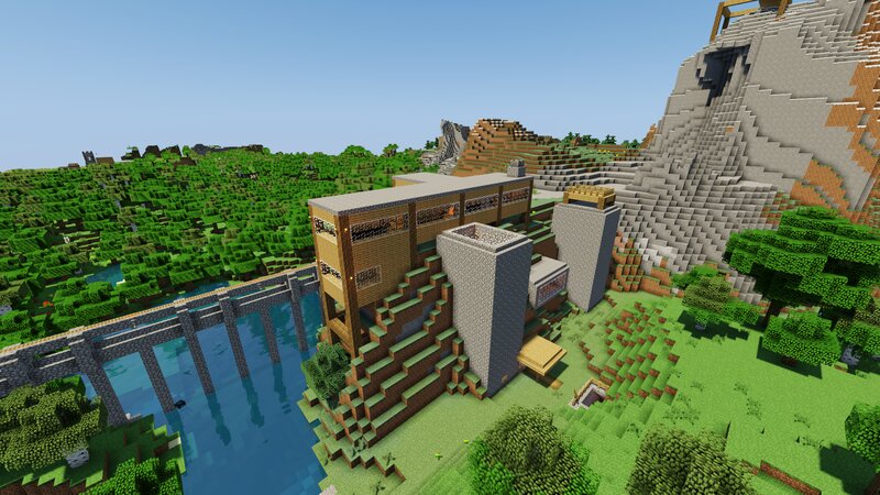SMP World Minecraft Map