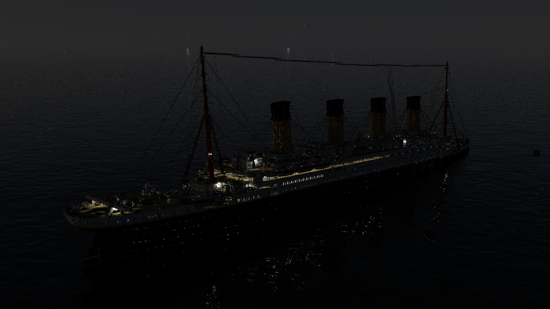 RMS Titanic at 1:20 a.m. (15th April 1912) (With Music) Minecraft Map