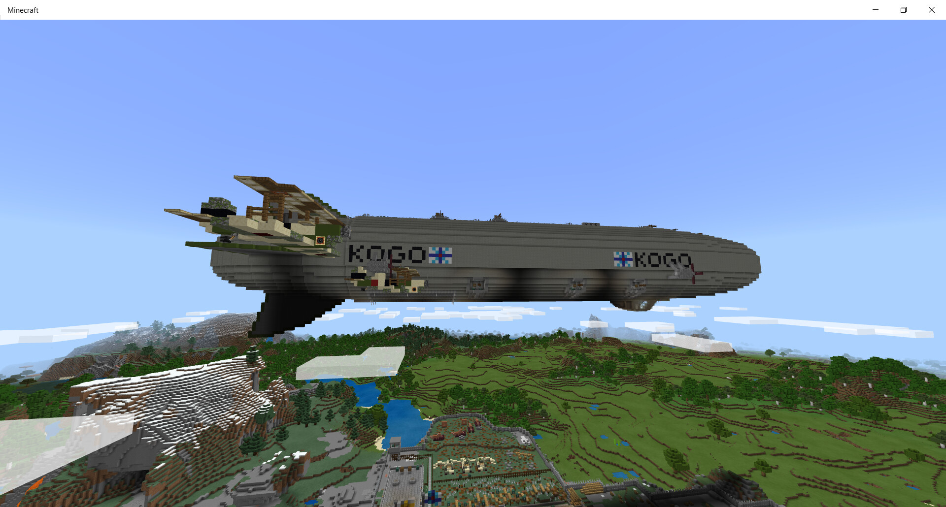 Jainese Zeppelins (Hako, Kogo, Henterprise) Minecraft Map