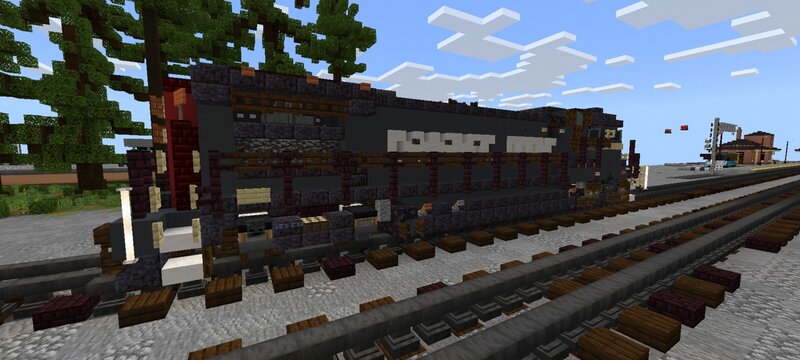Southern pacific B39-8 Minecraft Map