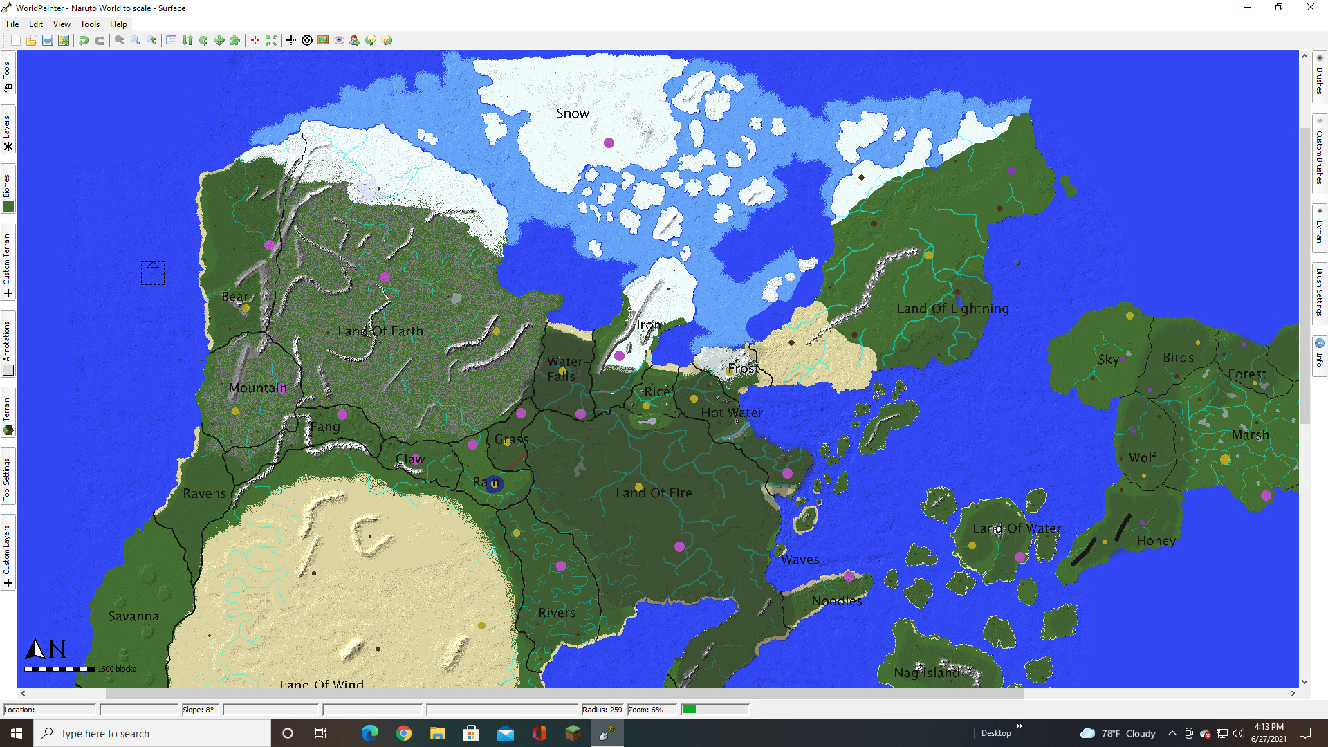 Naruto Complete Map! Minecraft Map