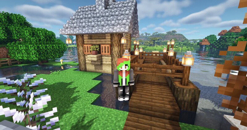 Abandoned Fishing Shack Minecraft Map