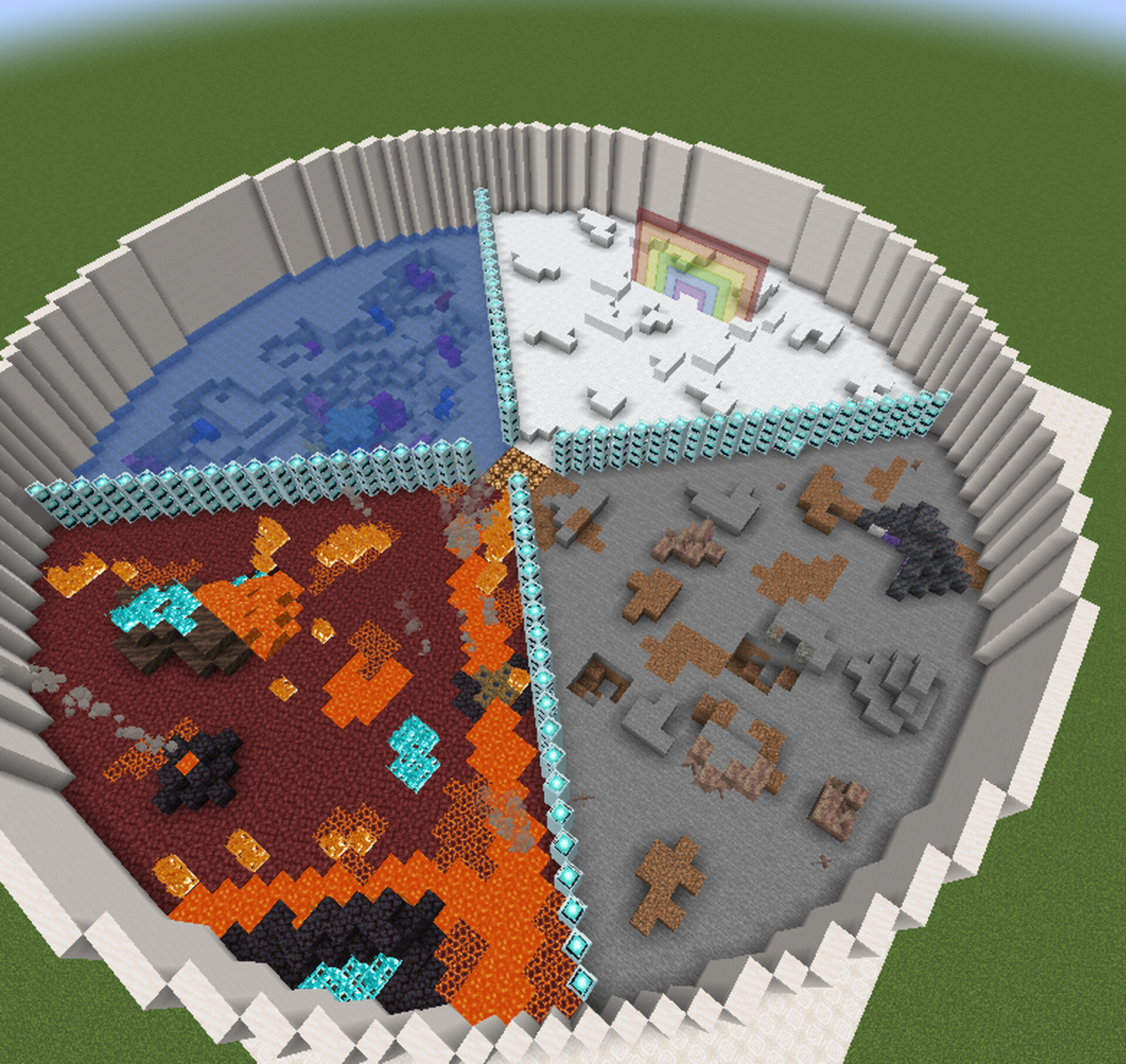 elemental arena Minecraft Map