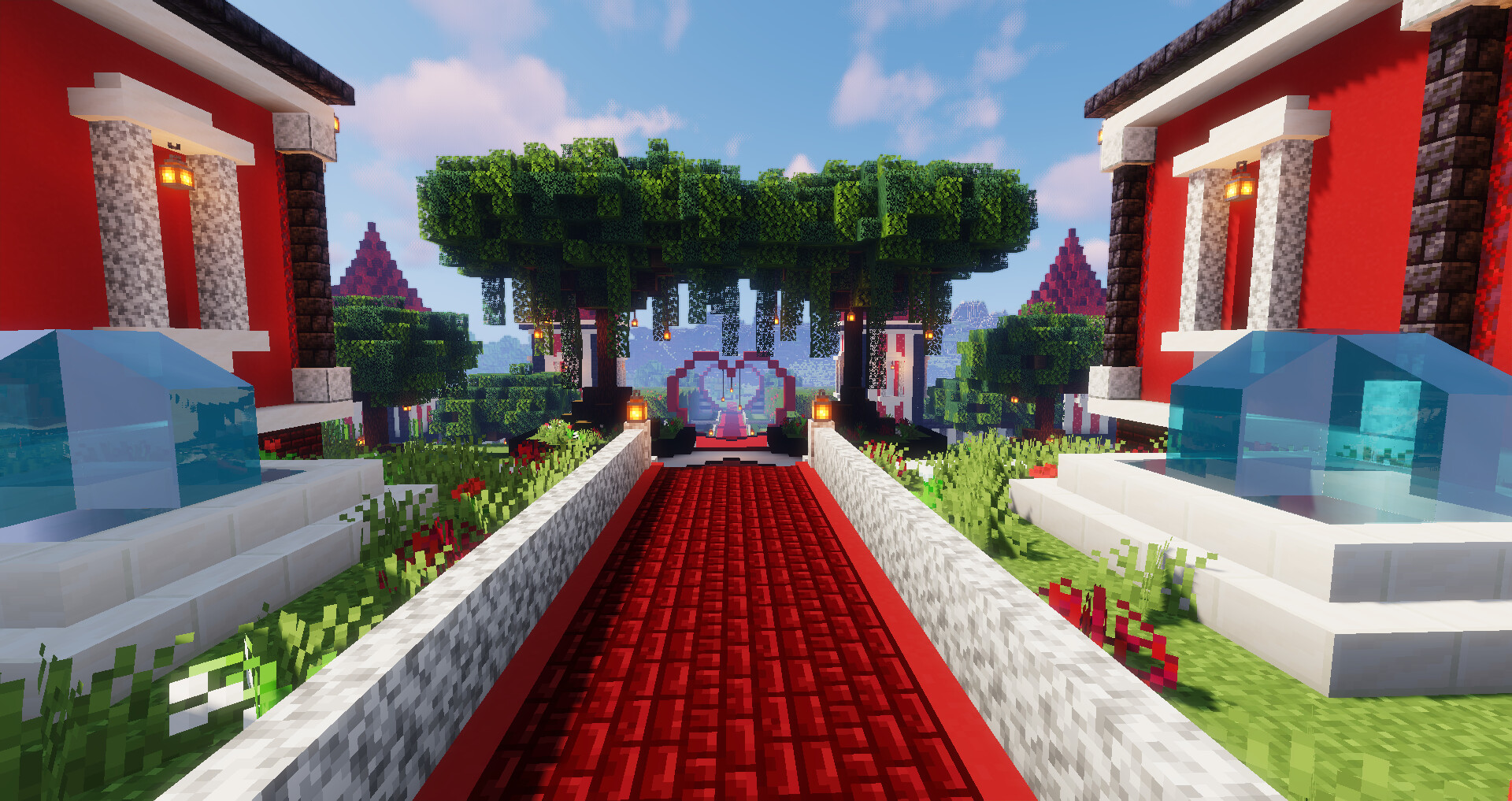 Queen Of Hearts Castle Minecraft Map
