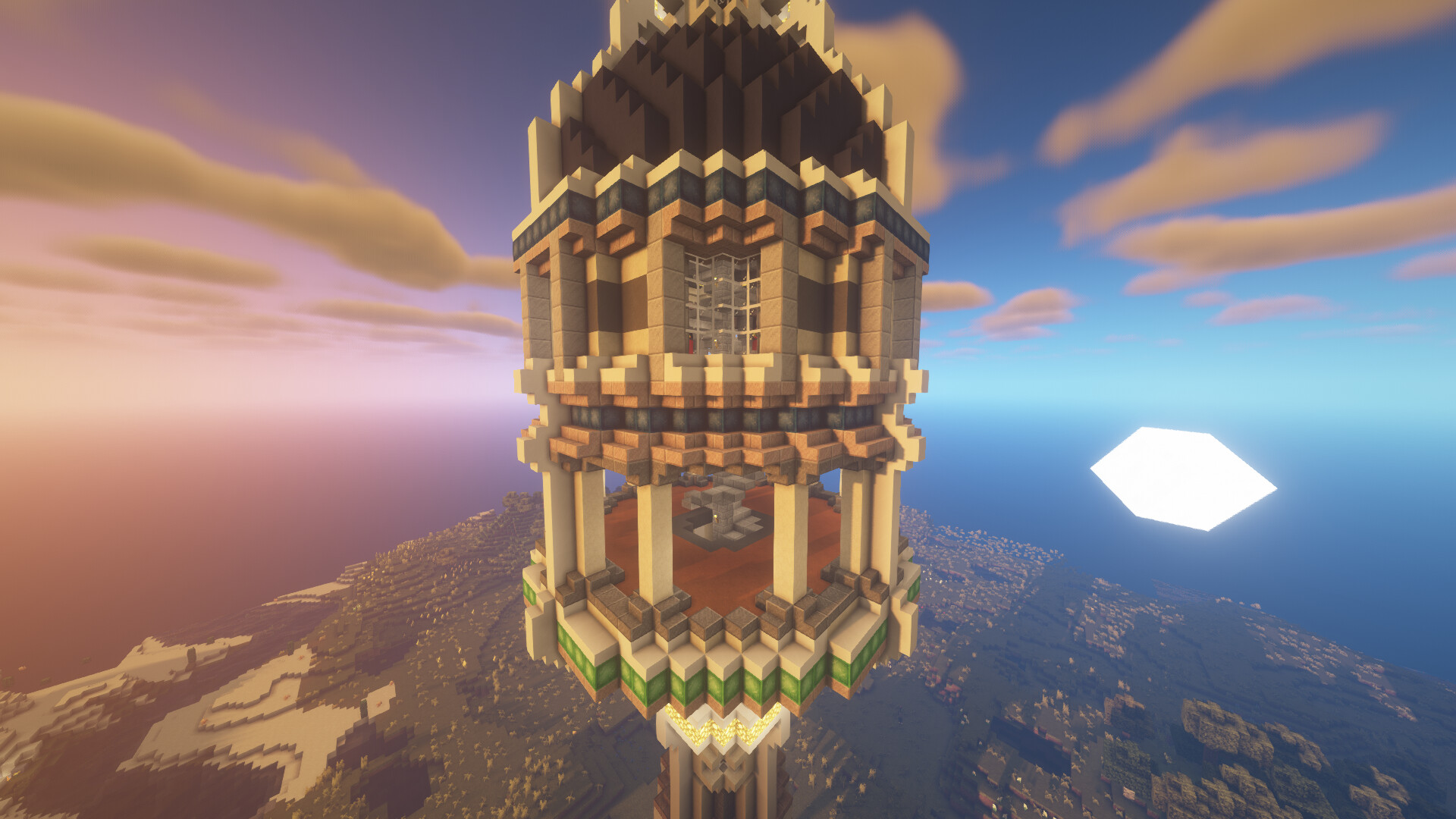 Fantasy Tower 550ft Minecraft Map