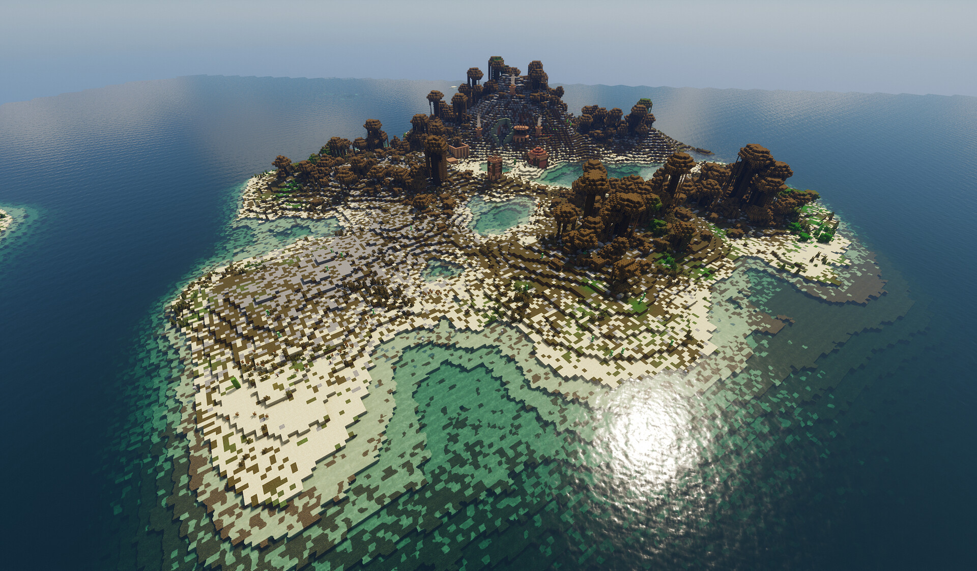 Tropical Survival Islands Minecraft Map