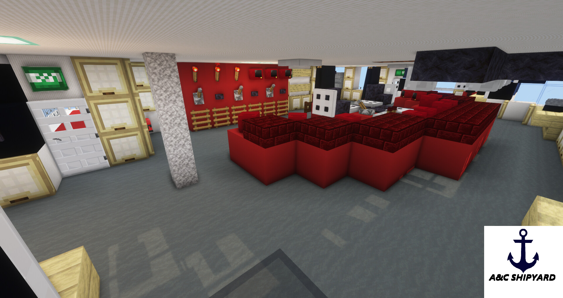 LPG Tanker MV Uranus [Full Interior] + DOWNLOAD Minecraft Map