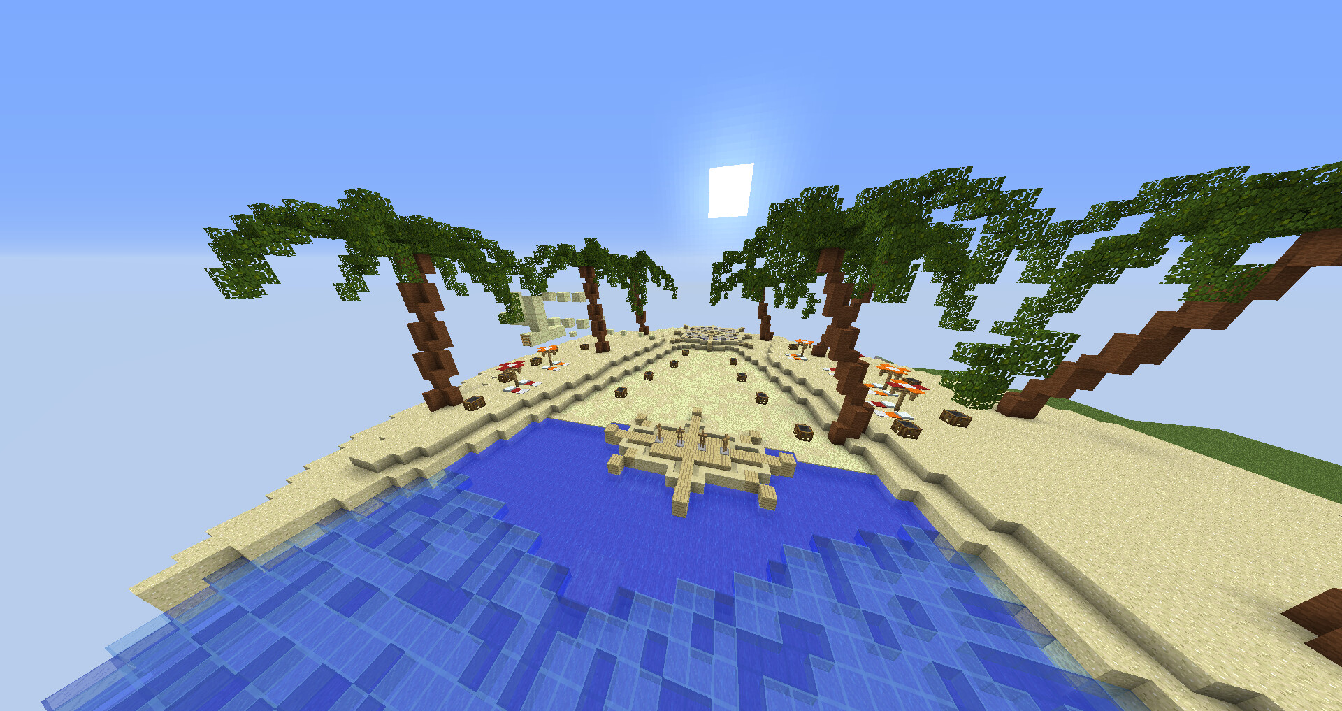 Summer Lobby Minecraft Map