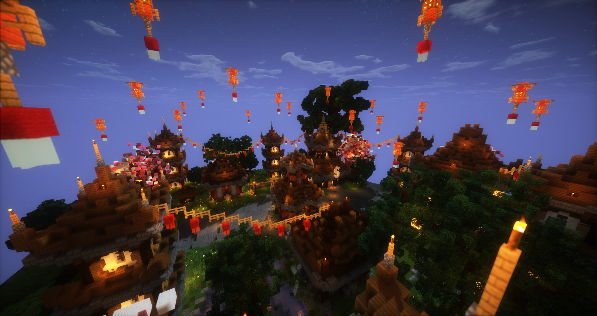 HCF Spawn - Japanese themed Minecraft Map