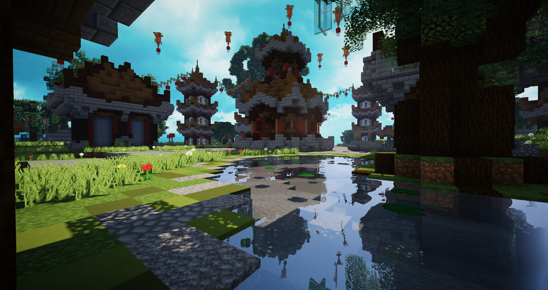 HCF Spawn - Japanese themed Minecraft Map