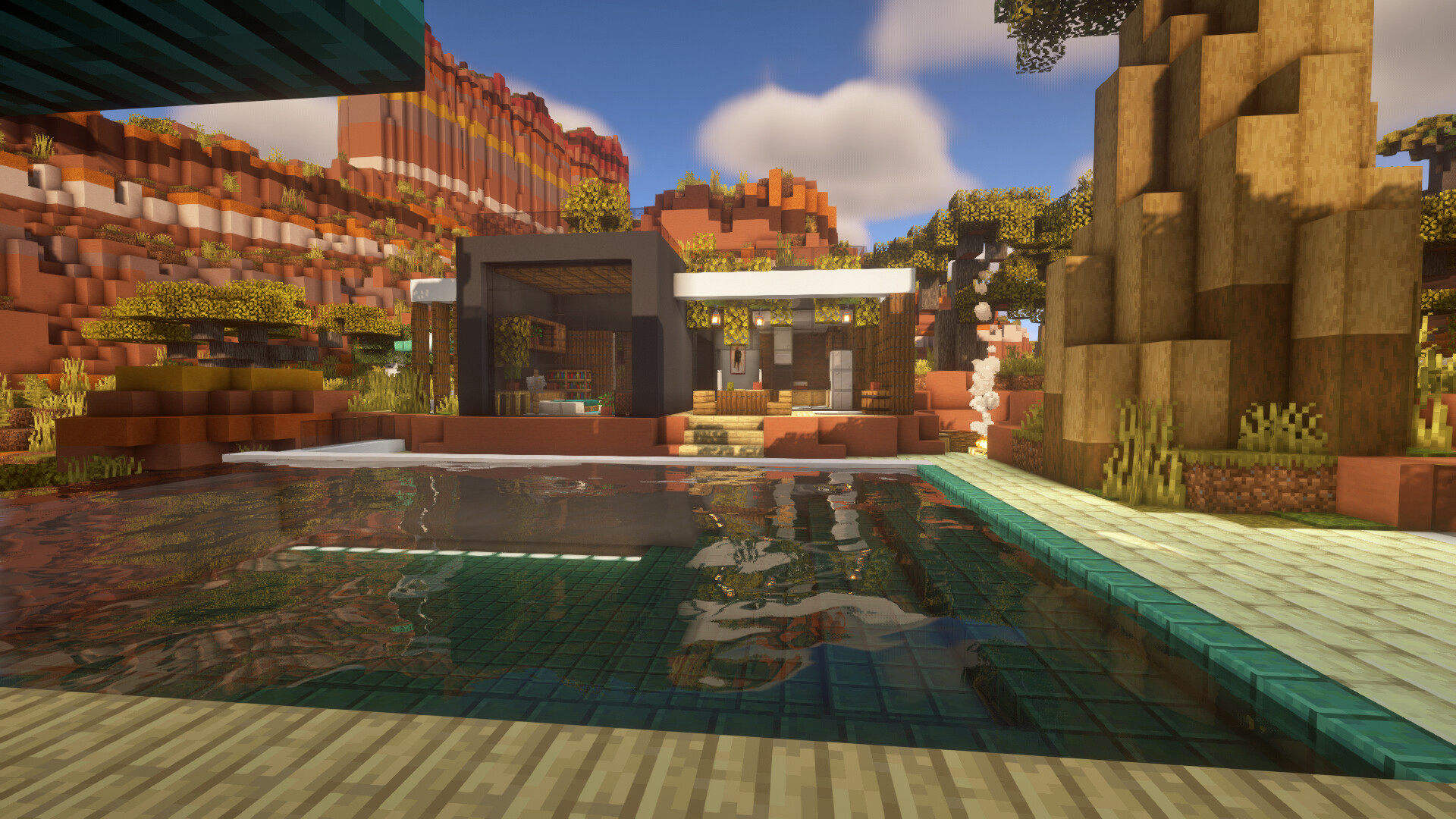 PzshR3KT's Mesa Modern Houses Minecraft Map