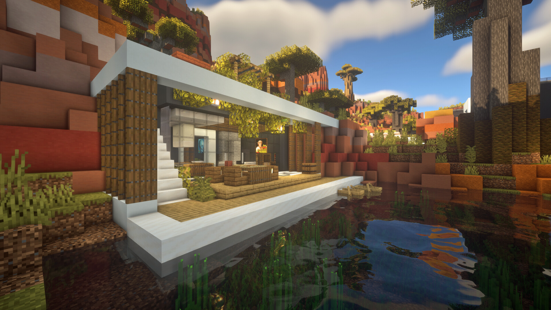 PzshR3KT's Mesa Modern Houses Minecraft Map