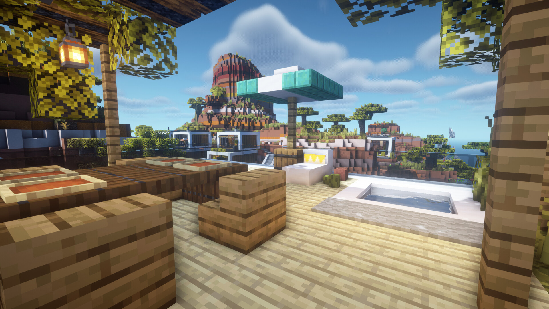 PzshR3KT's Mesa Modern Houses Minecraft Map