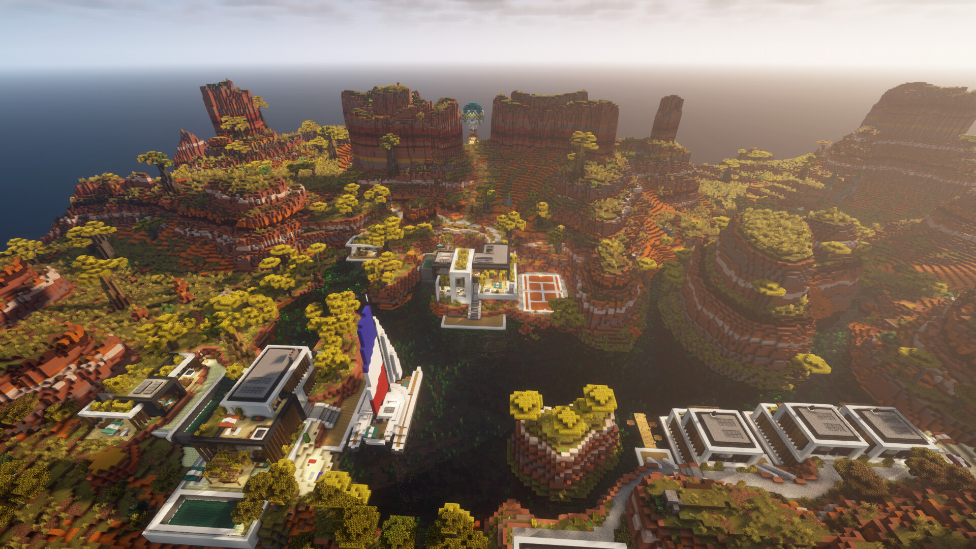 PzshR3KT's Mesa Modern Houses Minecraft Map