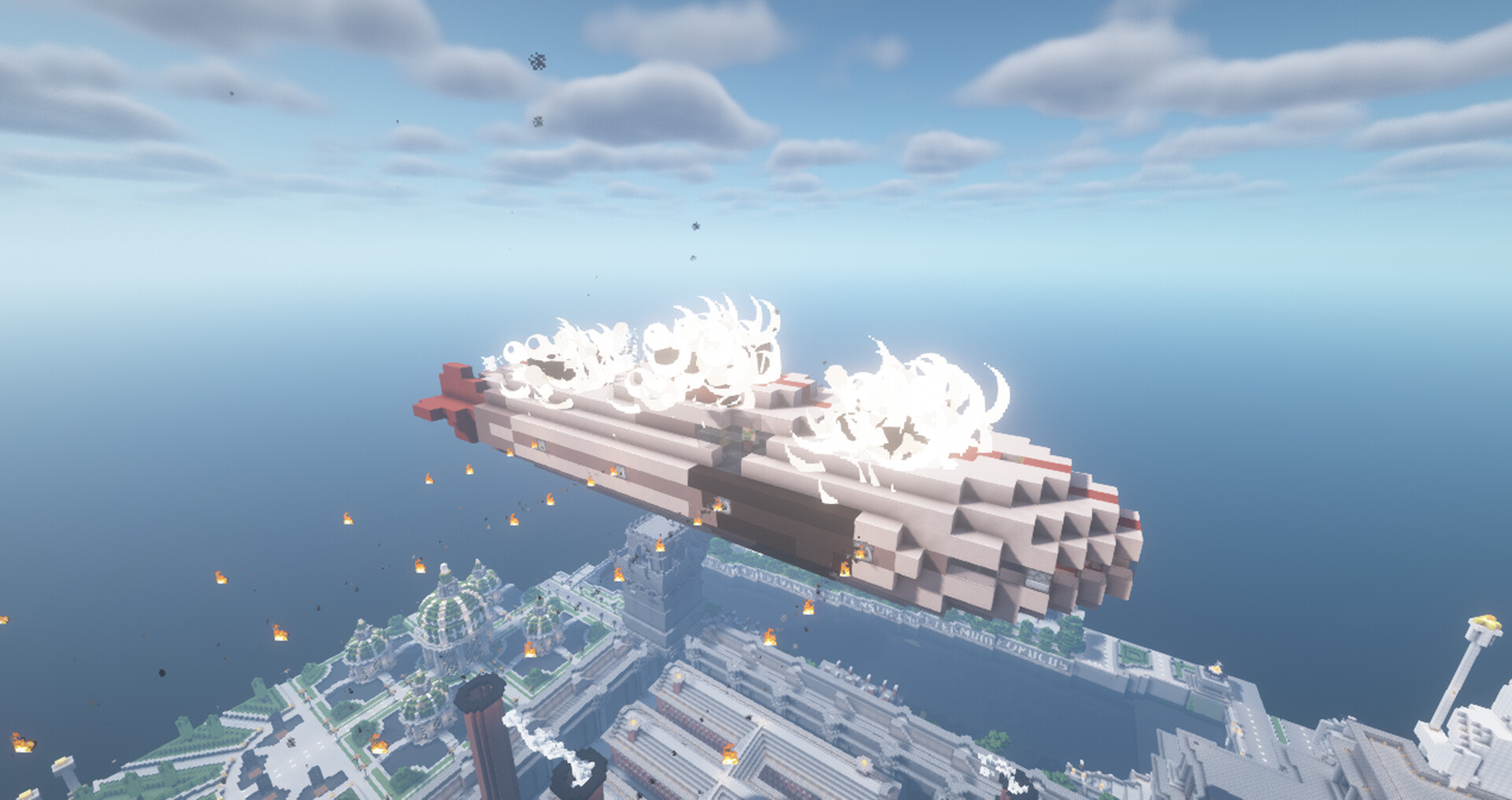 Silver Empire Adv. Light Cruiser ( Airship | Silver Empire | Movecraft ...