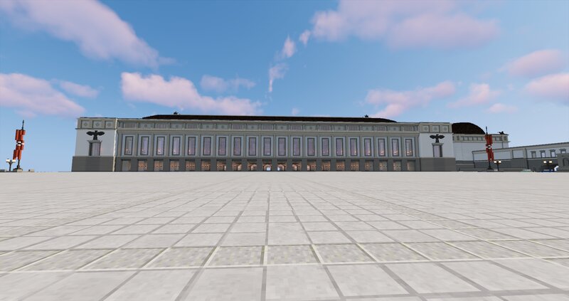 Plaza of the Party (Munich ~1950) Minecraft Map