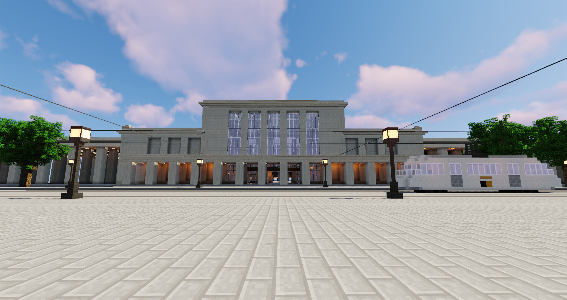 Plaza of the Party (Munich ~1950) Minecraft Map