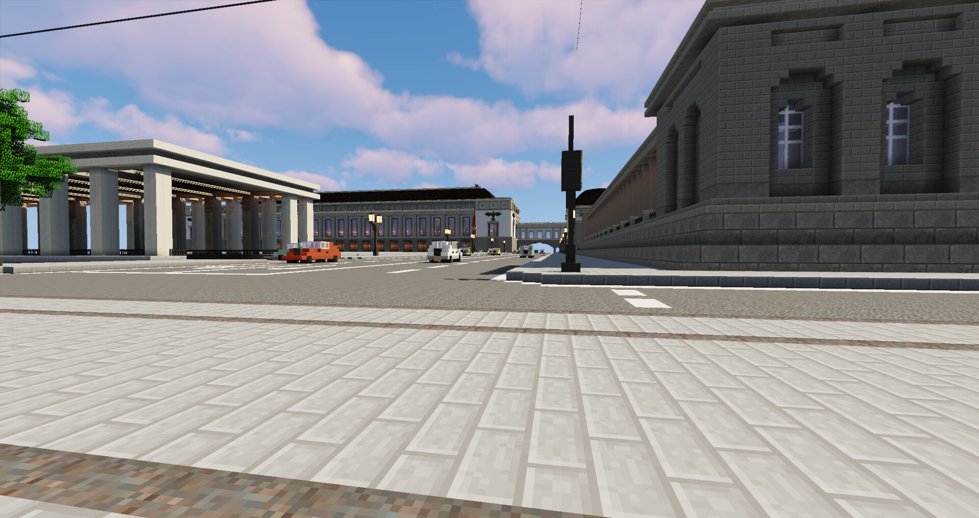 Plaza of the Party (Munich ~1950) Minecraft Map