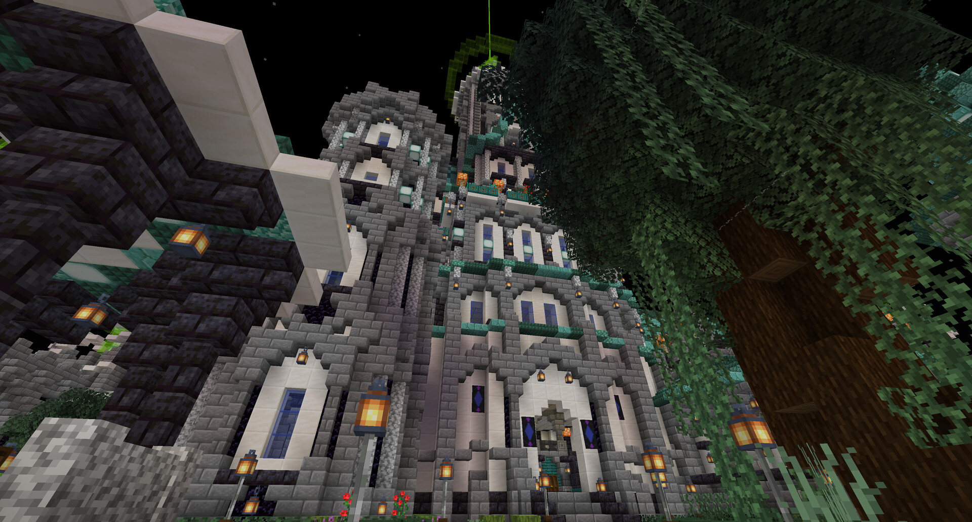 Flying Castle Minecraft Map