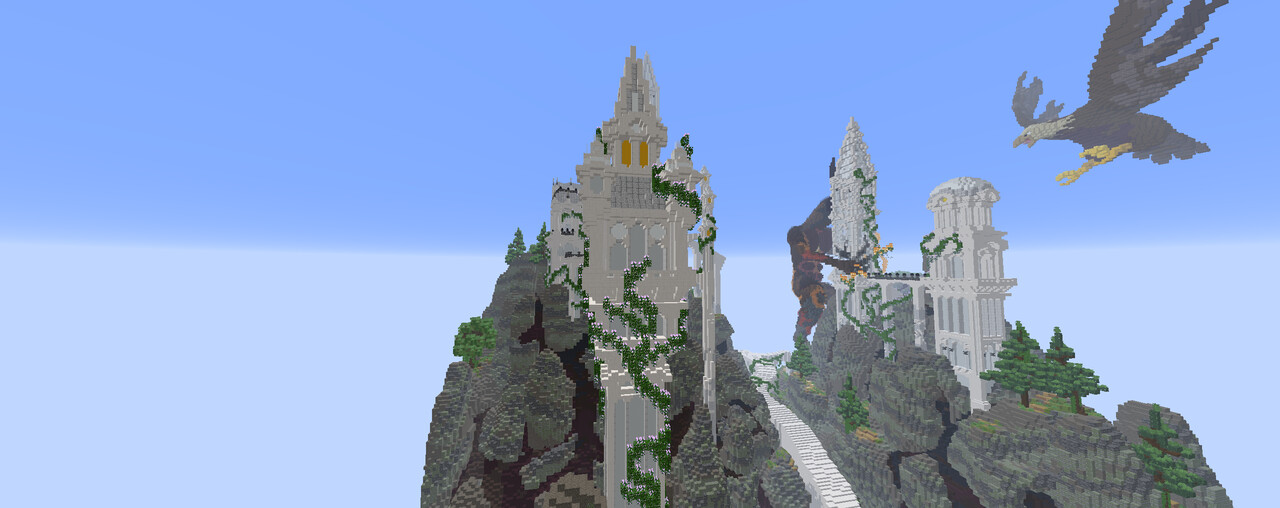 The Fall of Gondolin Minecraft Map
